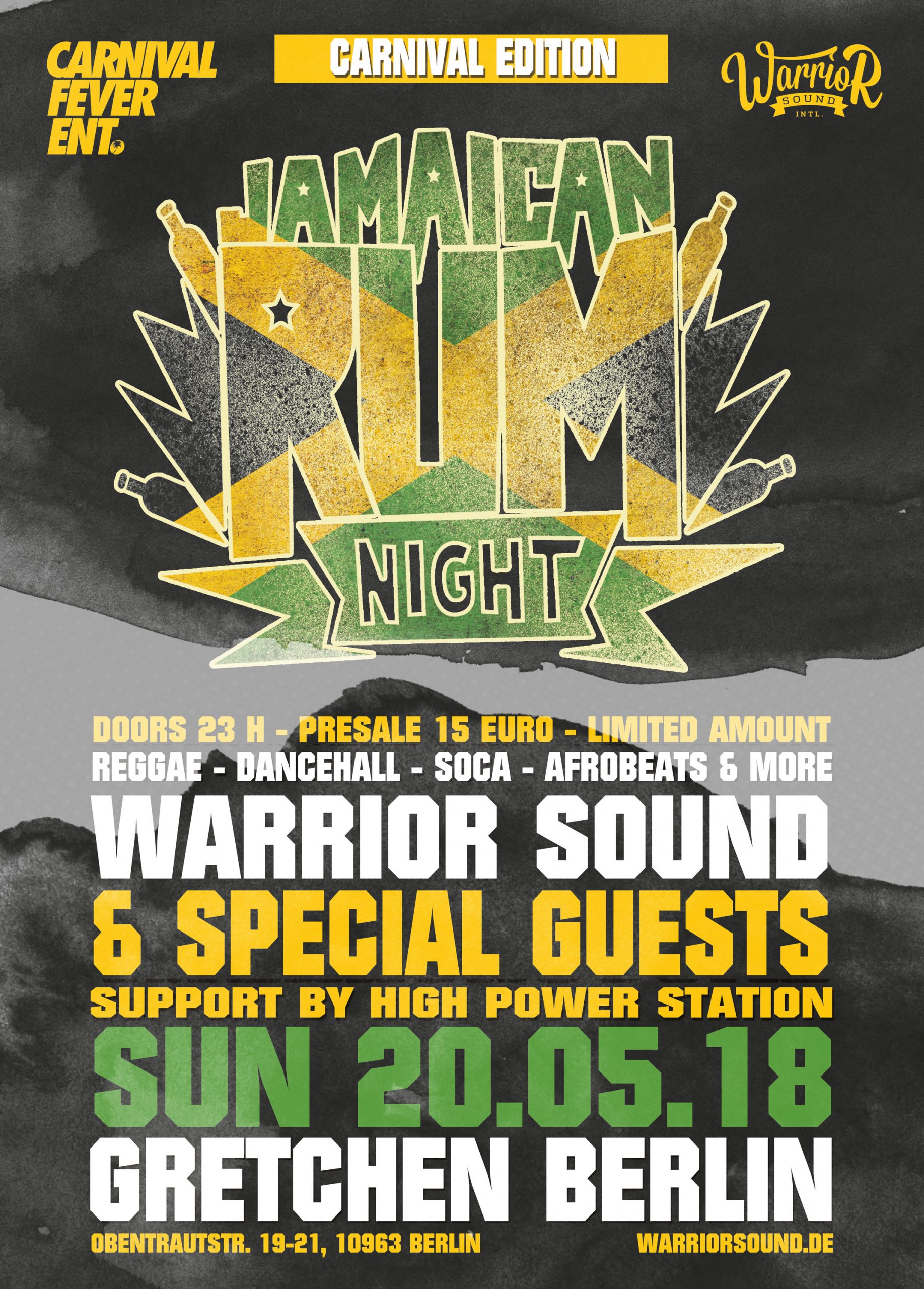 Soca Events - Jamaican Rum Night