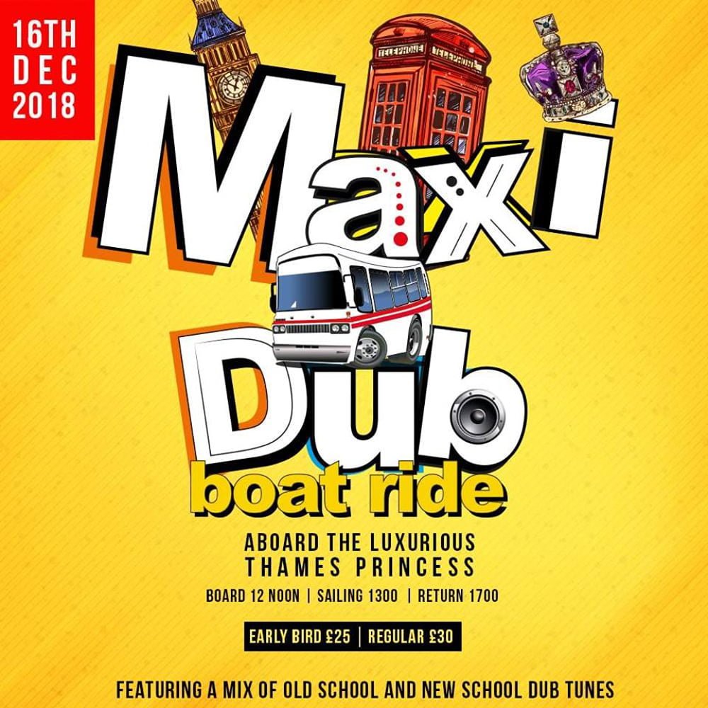 Soca Events - Maxi Dub Boat Ride