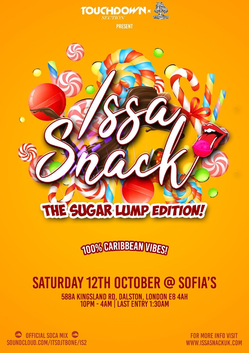 Soca Events - Issa Snack