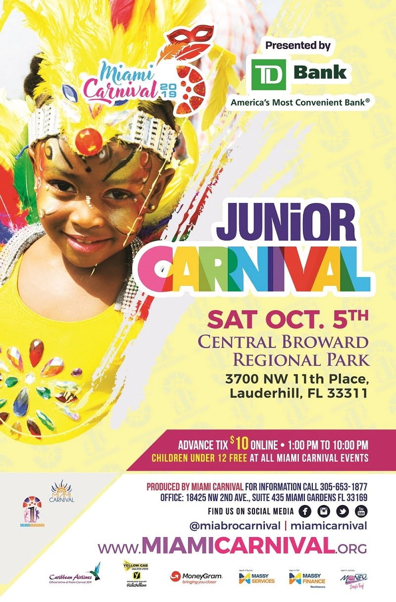 Soca Events - Miami Junior Carnival 2019