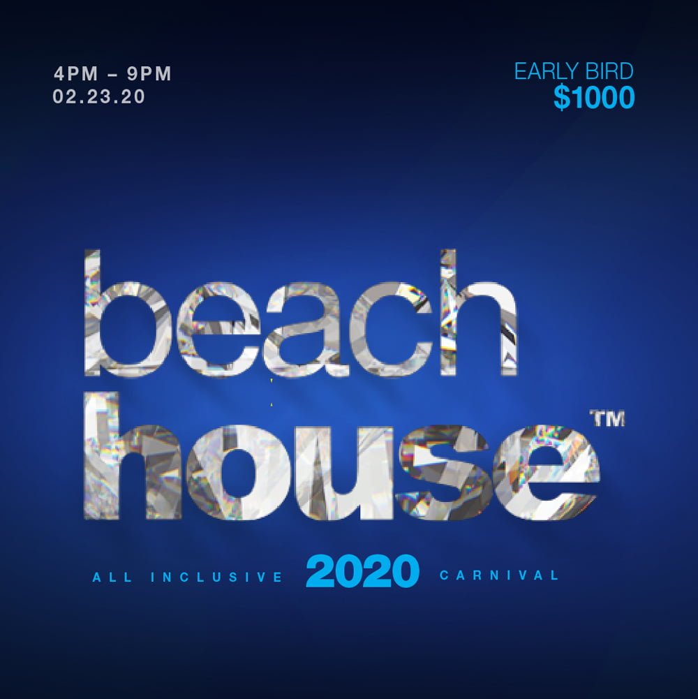 Soca Events - Beach House 2020 - All Inclusive Carnival Fete