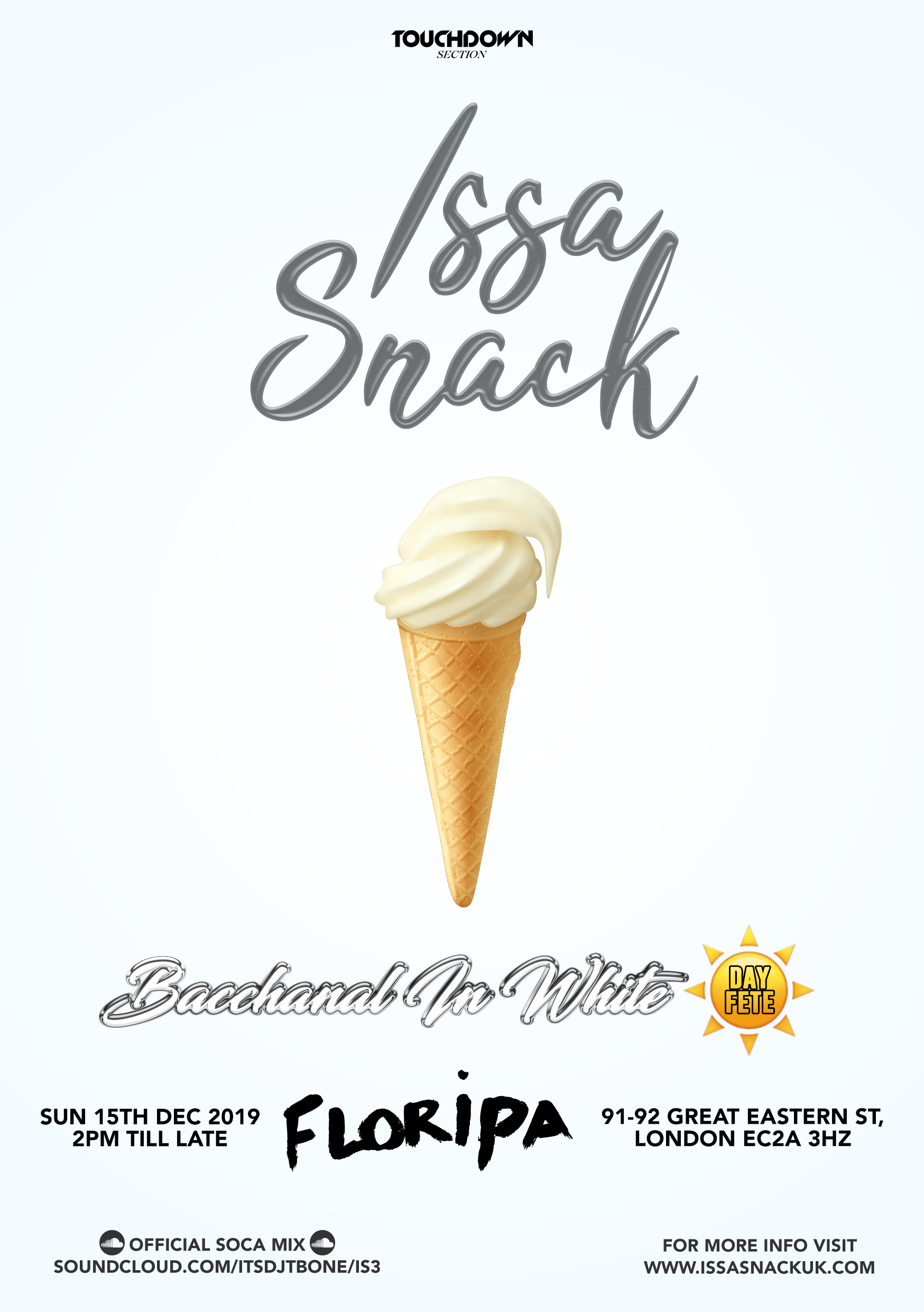 Soca Events - Issa Snack