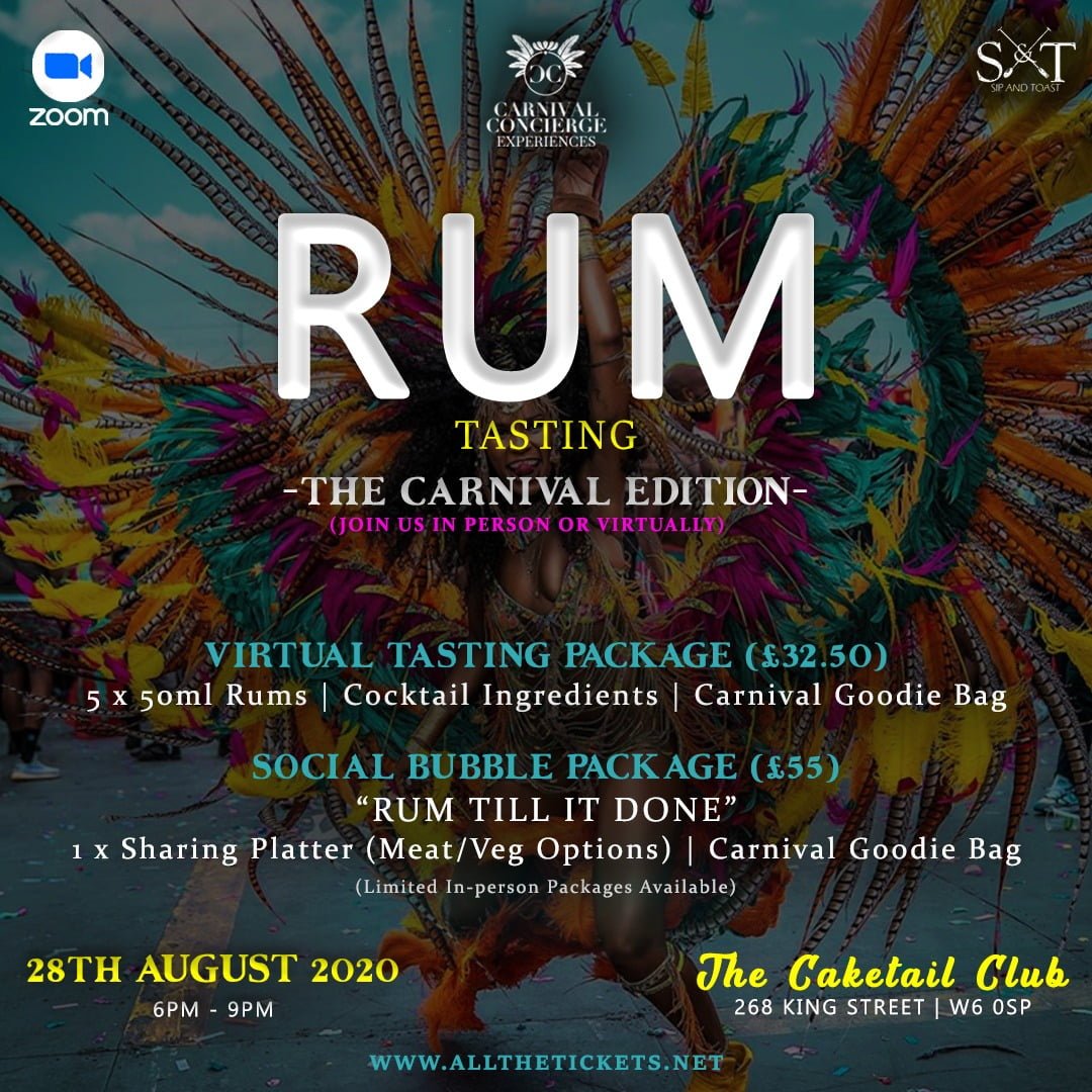 Soca Events - Rum Tasting - The Carnival Edition