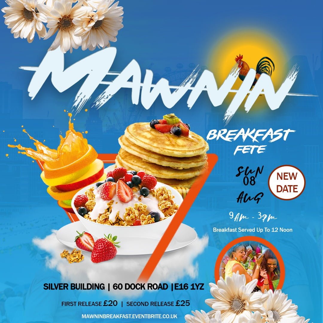 Mawnin Breakfast Party | Notting Hill Carnival Events