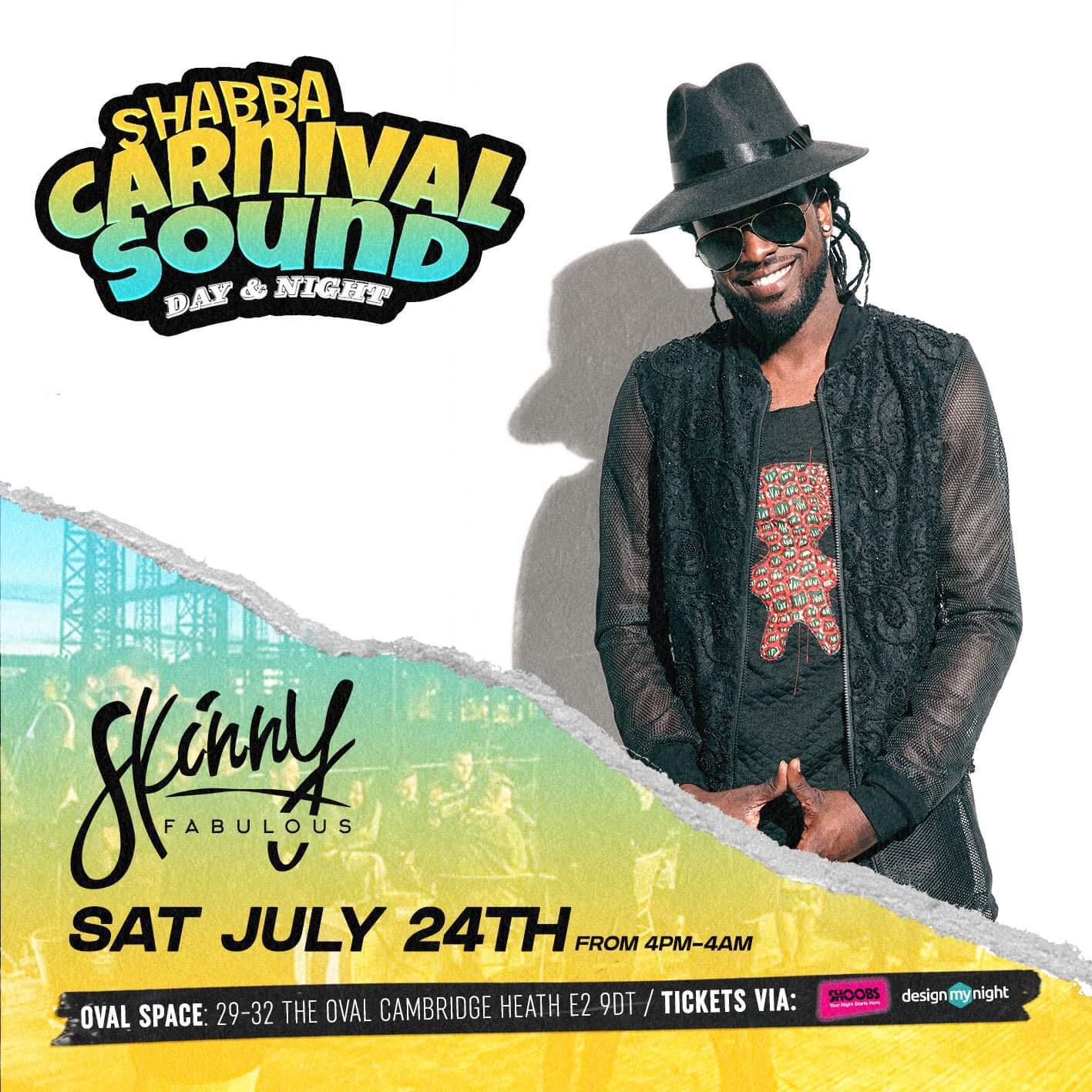 Soca Events - Shabba Carnival Sound Day & Night