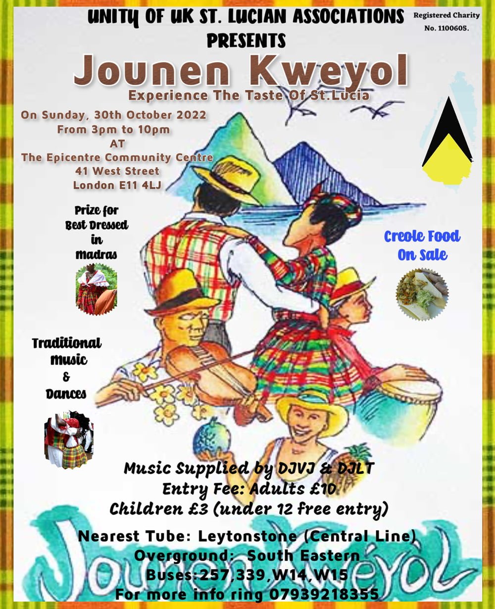 Soca Events - Jounen Kwéyòl... Experience The Taste of Saint Lucia