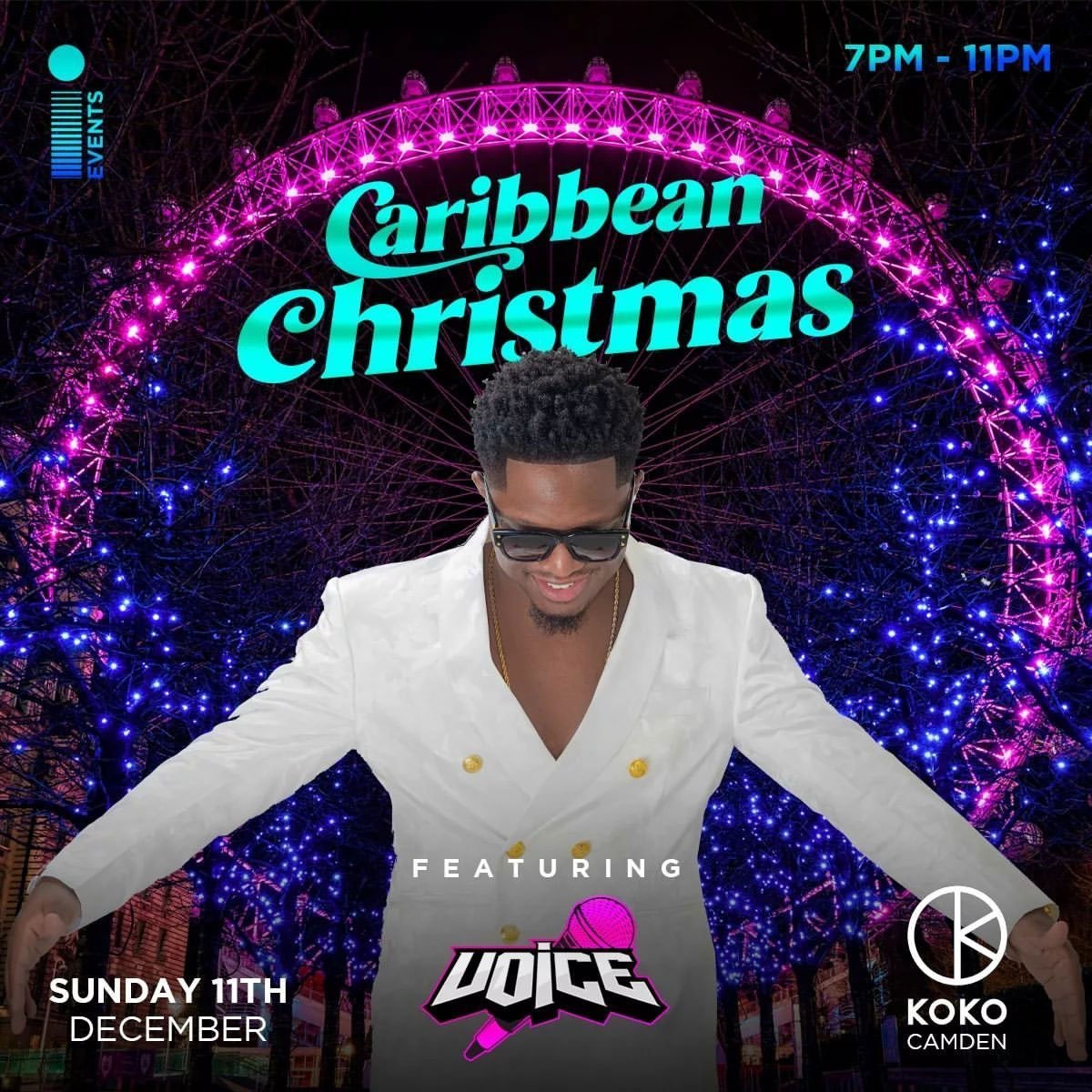 Soca Events - Caribbean Christmas Feat Voice The Artist in Concert
