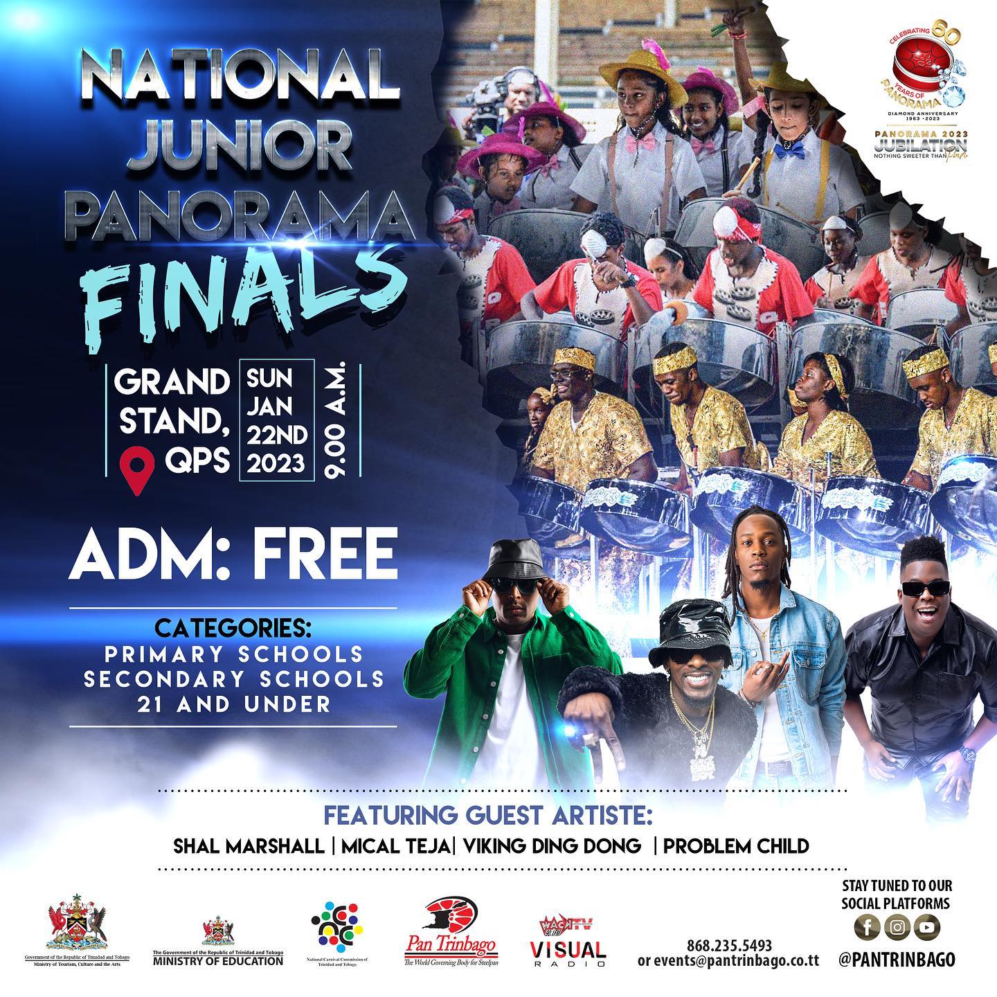 Soca Events - National Junior Panorama Finals