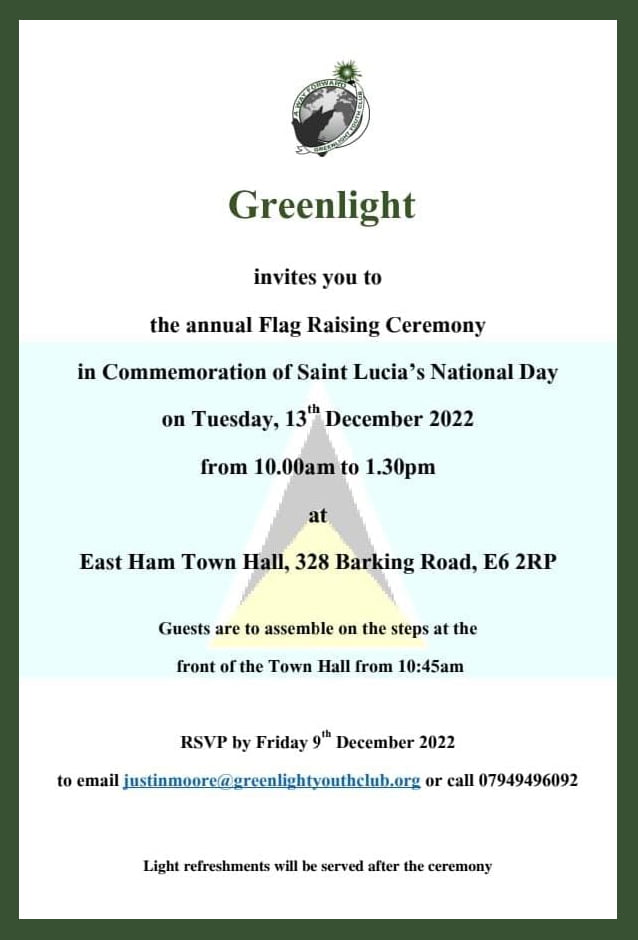 Soca Events - National Day Flag Raising Ceremony