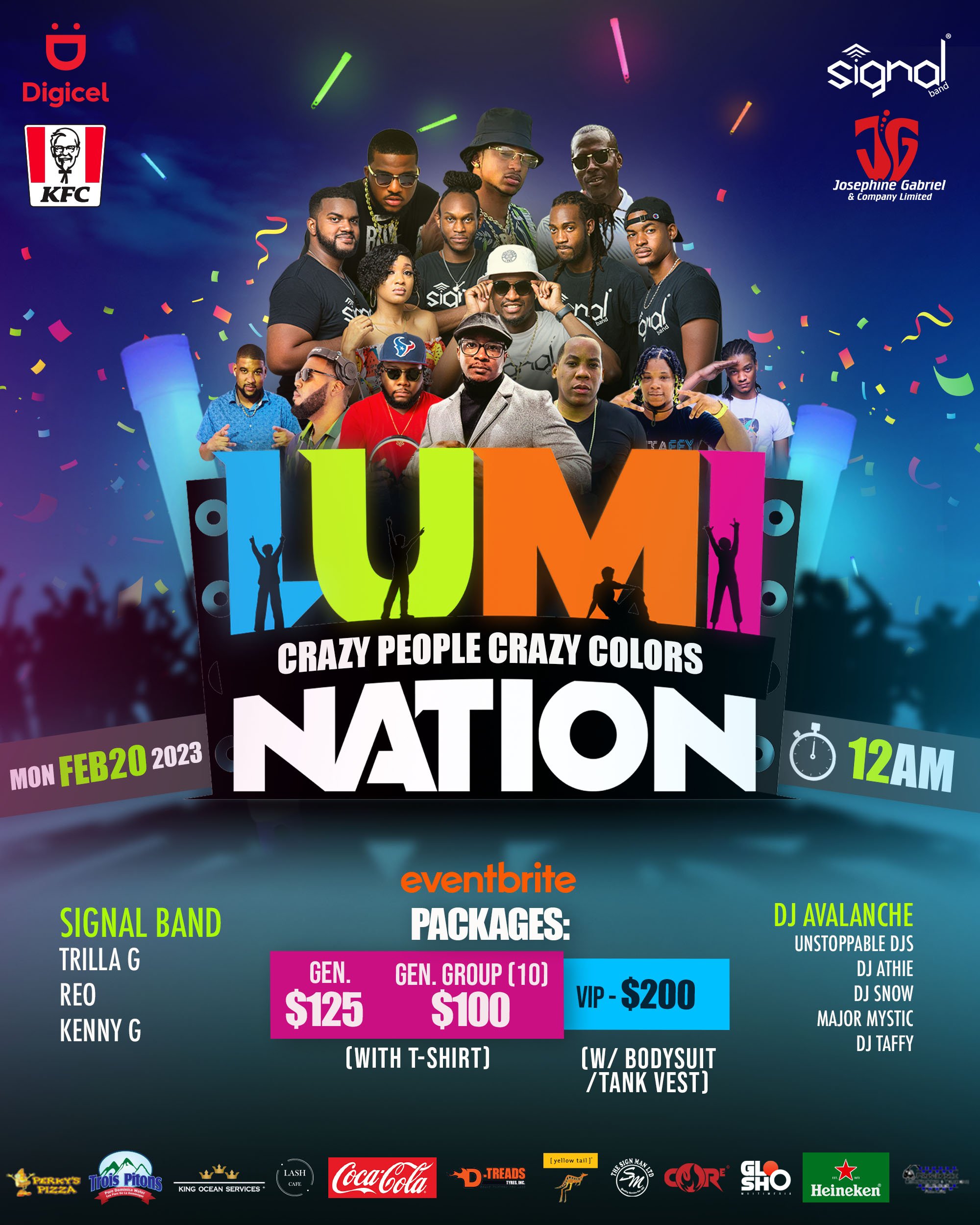 Soca Events - Lumi Nation