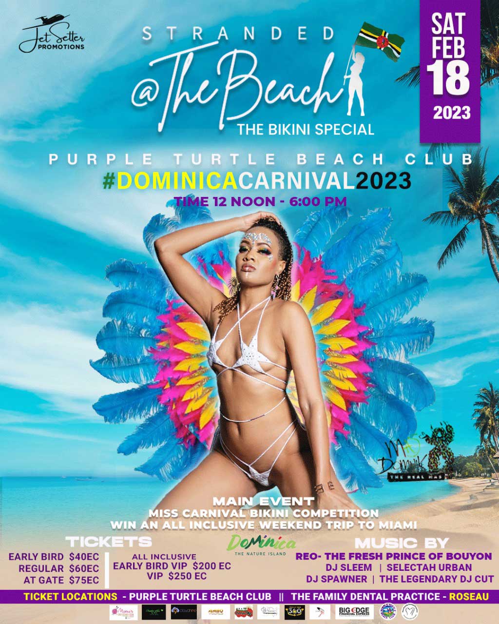 Soca Events - Stranded At The Beach