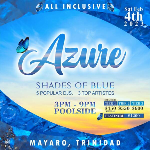 Soca Events - Azure - Shades Of Blue