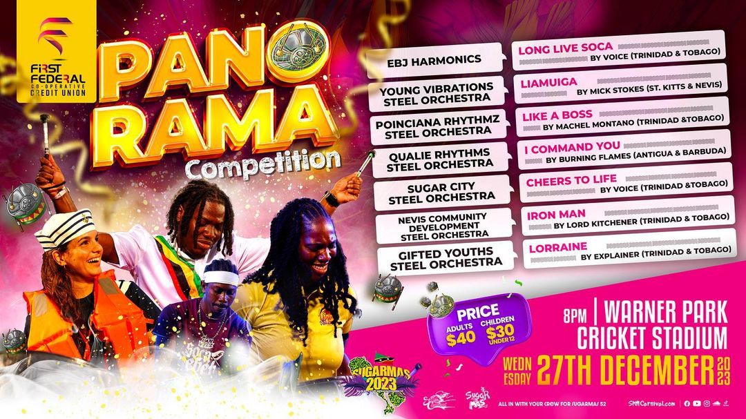 Soca Events - Sugar Mas 2023 - Panorama Competition