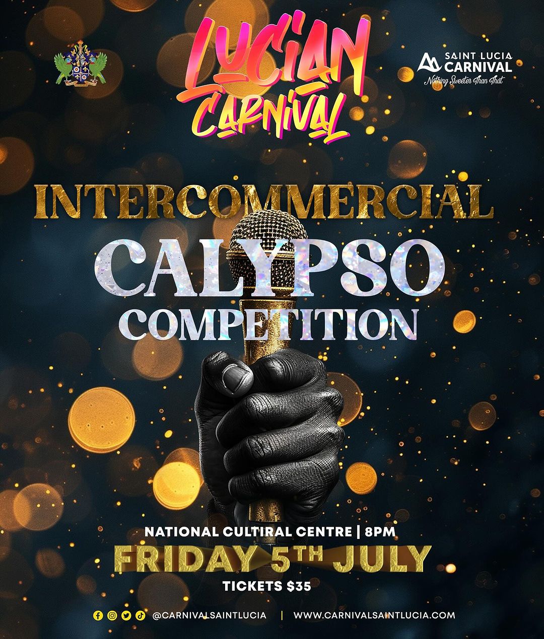 Soca Events - Saint Lucia Carnival 2024 - Intercommercial House Calypso ...