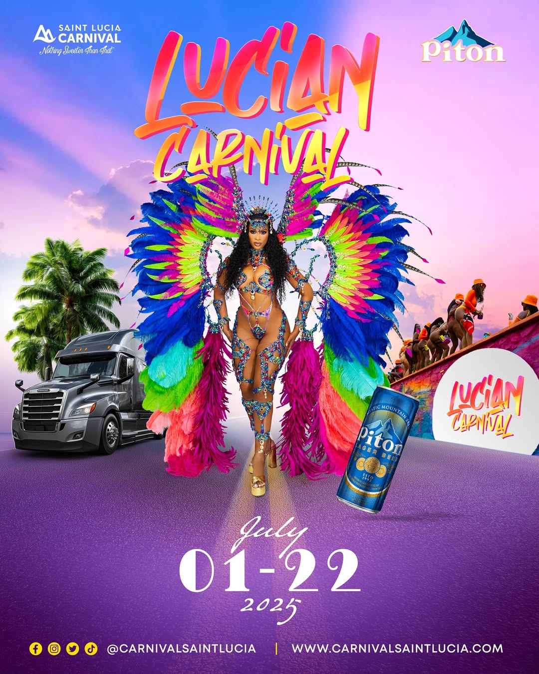 Soca Events - Saint Lucia Carnival 2025 - National Panorama Competition