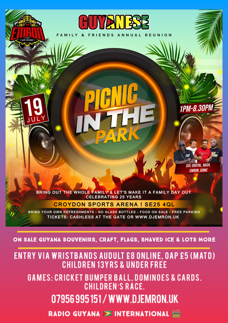 Soca Events - Picnic In The Park