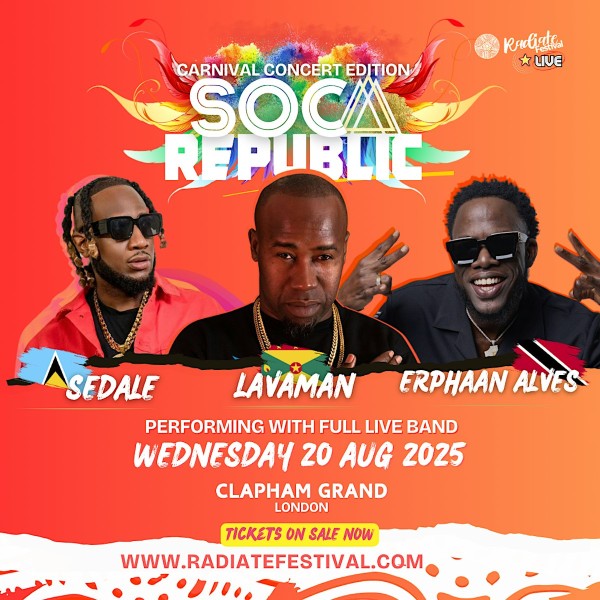 Soca Events - Soca Republic - Carnival Concert Edition
