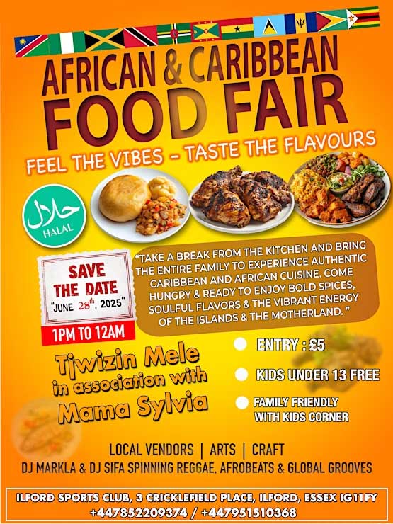 Soca Events - African and Caribbean Food Fair