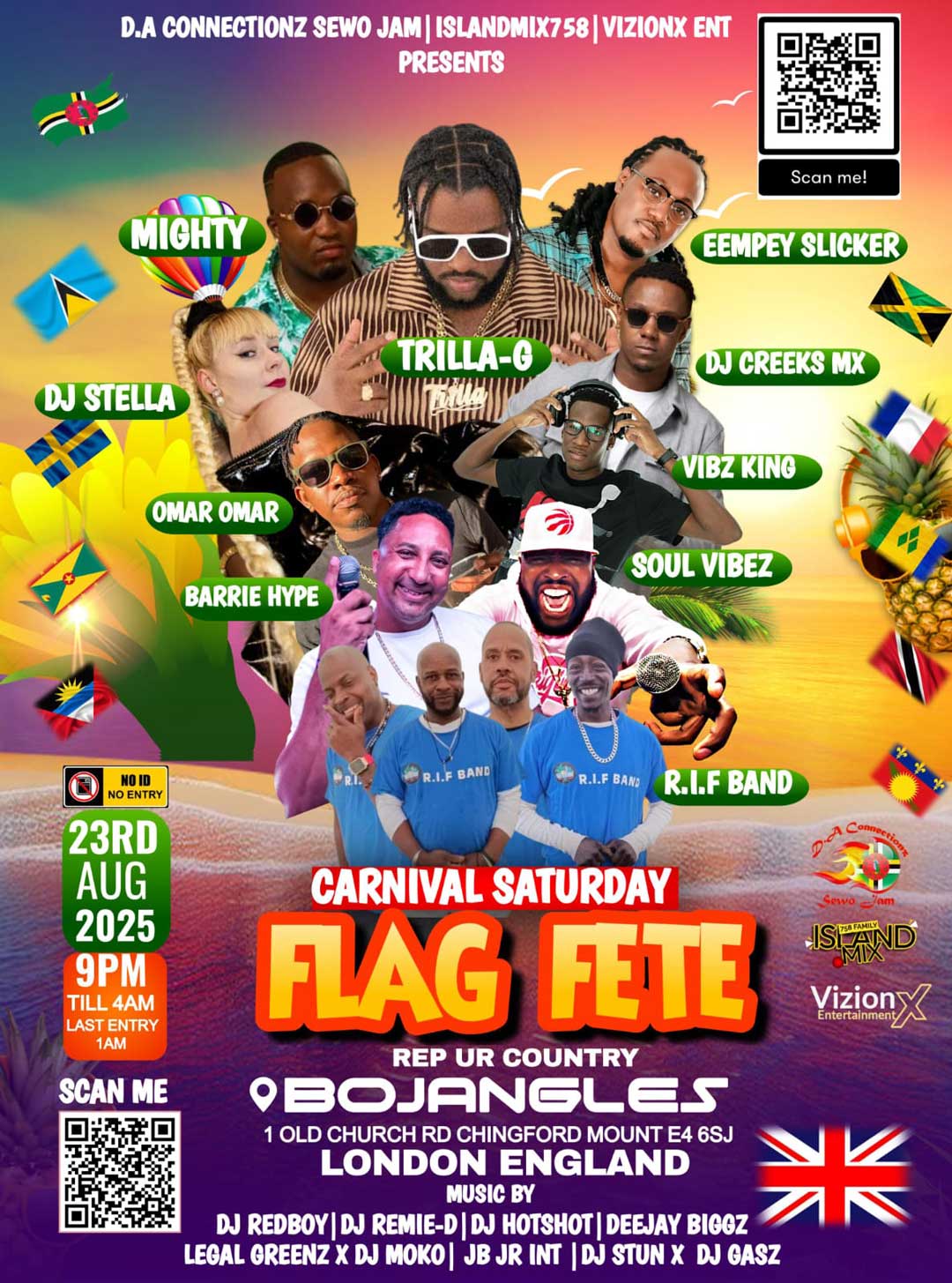 Soca Events - Flag Fete