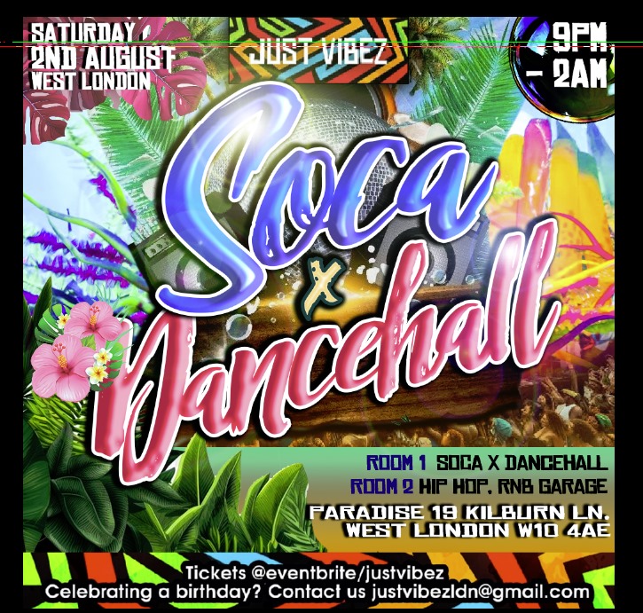 Soca Events - Soca and Dancehall