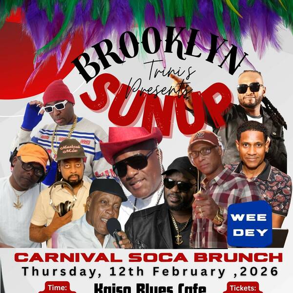 Soca Events - Sunup - Carnival Soca Brunch