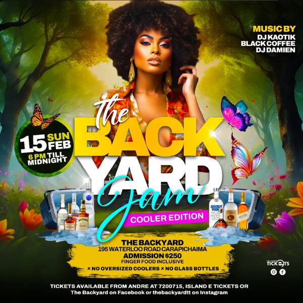 Soca Events - The Backyard Jam