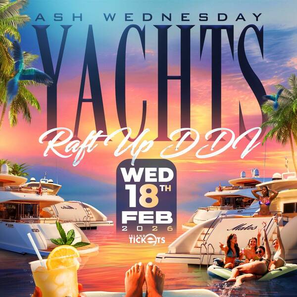 Soca Events - Yachts - Raft Up